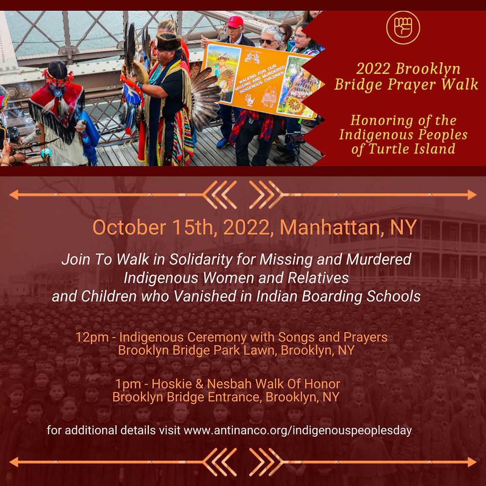 INVITATION - Honoring Indigenous Peoples and Land Oct. 15th and ...