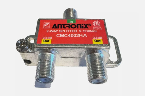 Antronix CMC4002HA Splitter - Drop, 2-Way, Horizontal | Avay