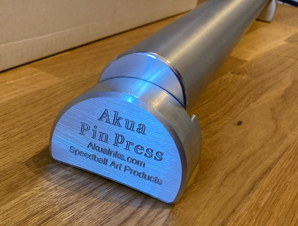 Equipment: my Akua pin press