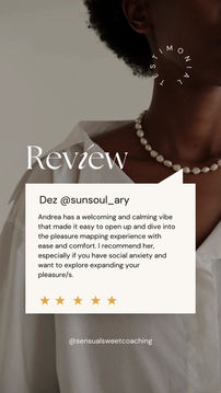 1:1 Pleasure Mapping Review