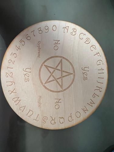 Pentagram Pendulum Board | Bell Brick & Candle