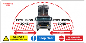 Tipping Exclusion Zone | gsbsigns