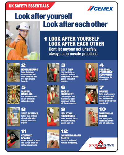 Safety Essentials Poster | gsbsigns