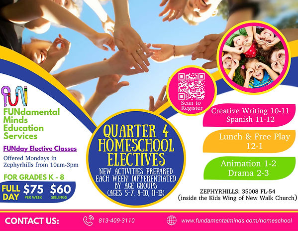 Homeschool Enrichment | FUNdamental Minds