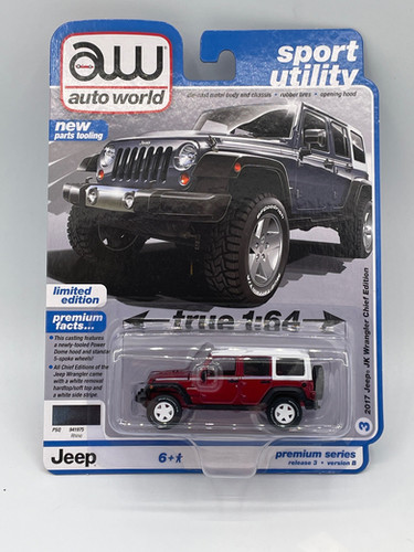 *chase* 2017 Jeep JK Wrangler Chief Edition | B & B Farm Toys