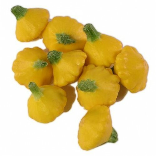 Pkt Yellow Pattypans | The Veggie Dealer
