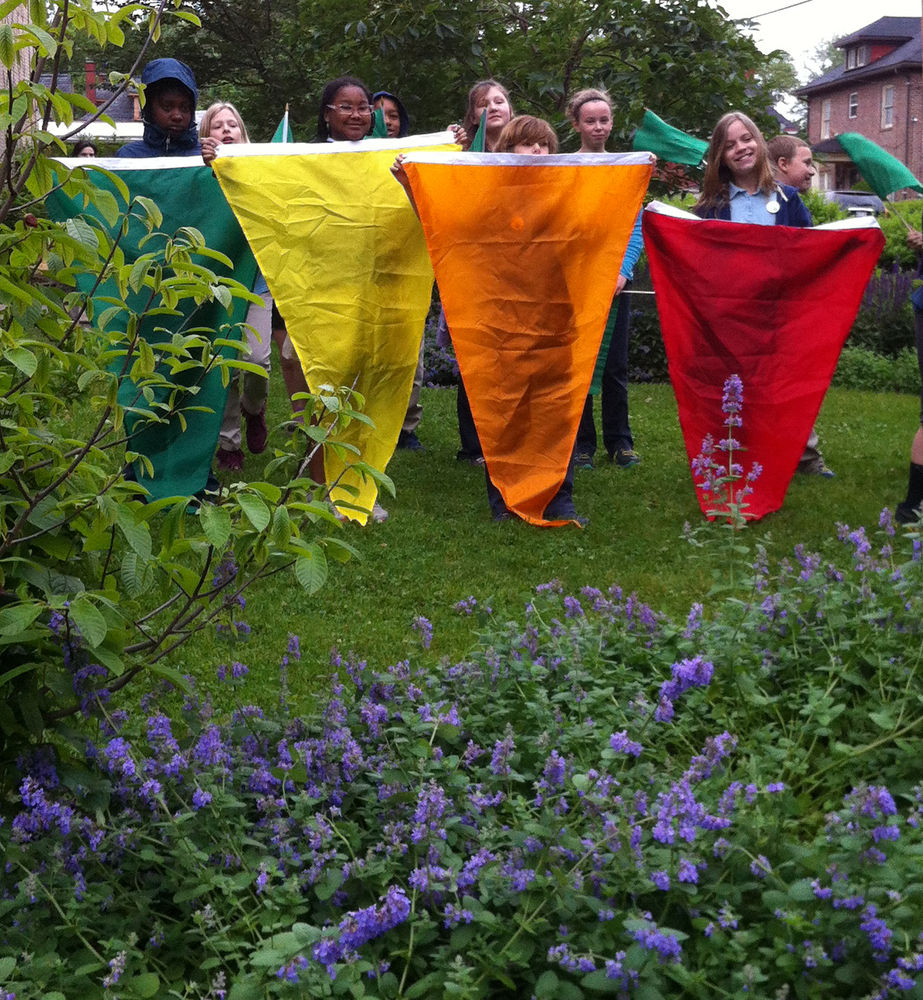 Students Raise a Flag and Raise Air Quality Awareness
