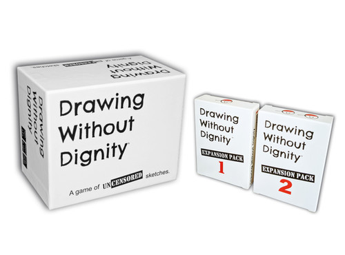 Drawing Without Dignity and Expansion Packs #1 AND #2 - Combo Pack ...
