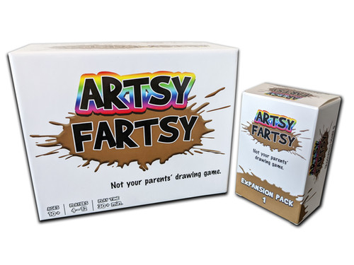Artsy Fartsy and Expansion Pack #1 Combo Pack | TwoPointOh Games