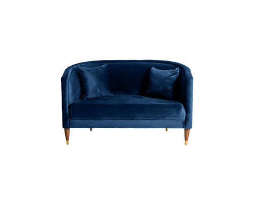 SILLON CURVO AZUL | Ambienta.com.mx