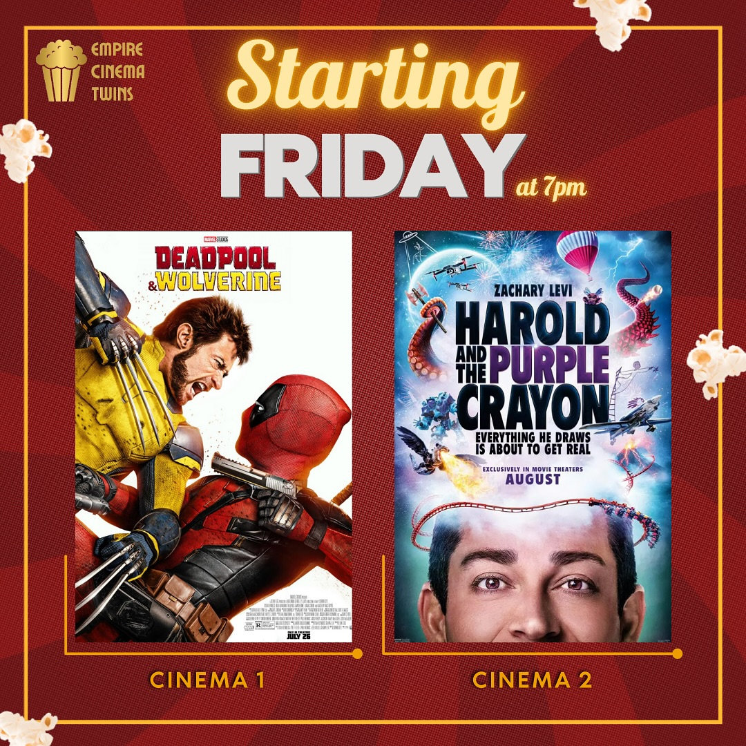 Empire Cinema Movies: Aug 2-8 | CJTT FM