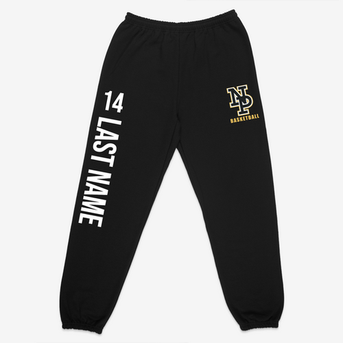 Newbury Park Basketball Sweats (Black) | Phamily Sports