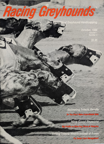 Racing Greyhounds Magazine, October 1988 Issue | Greyhounds