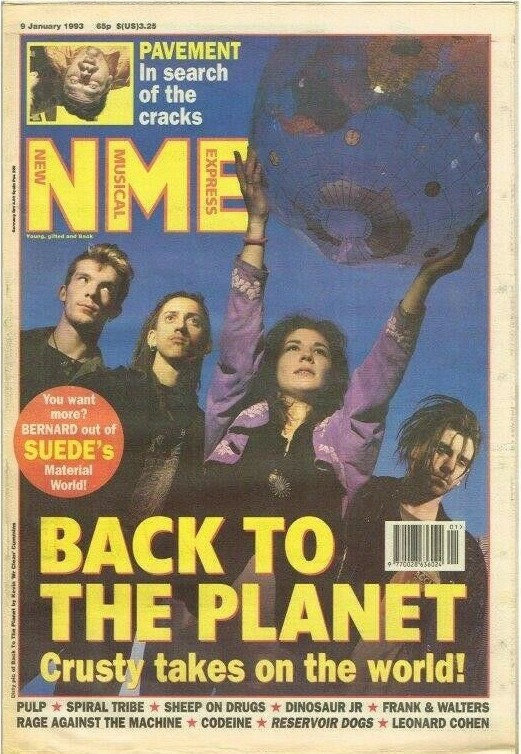 Bernard out of Suede NME January 1993