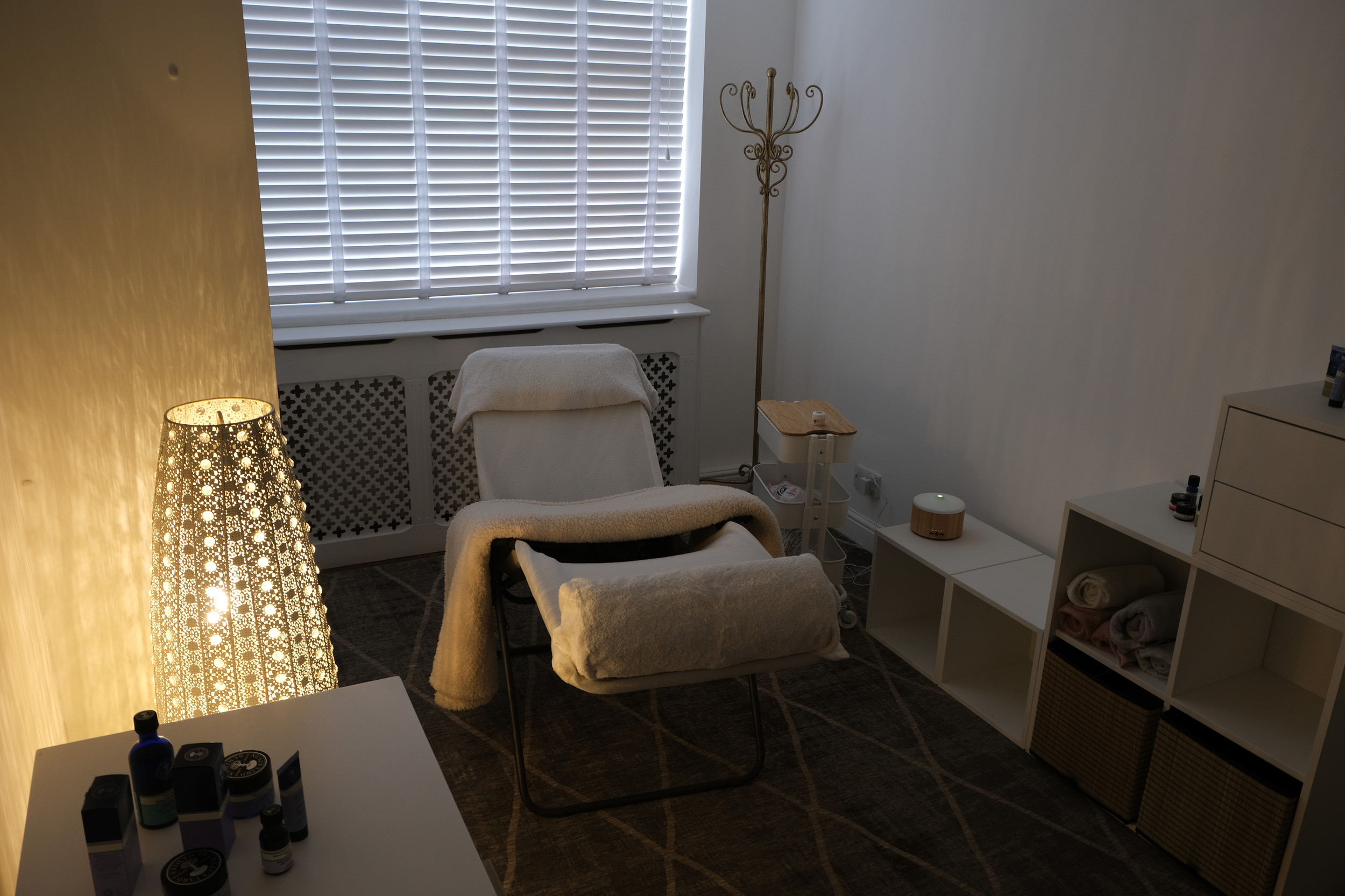 Therapy Room | Kim Jeanette Reflexology | Irchester