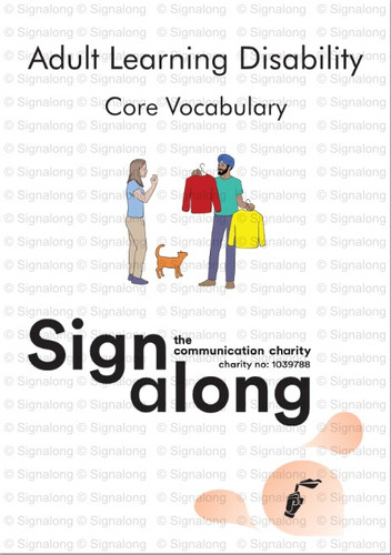 Adult Learning Disability Core Vocabulary | Signalong