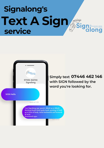 Text-a-Sign Service | Signalong