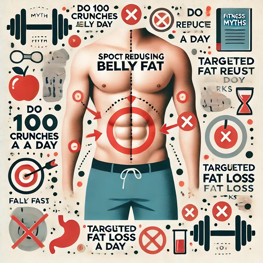 Exercises to lose belly fat? The myth of targeted fat loss