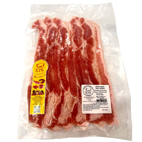 Bacon smoked (Streaky Bacon) 250 gr | FDSThailand