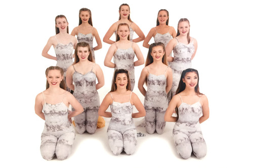 Grey Marble Catsuit | ARAD Costumes