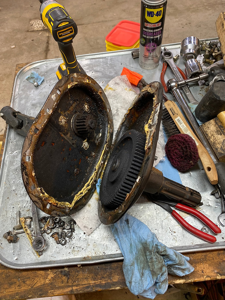 Rebuilding a Seized Front 540 PTO