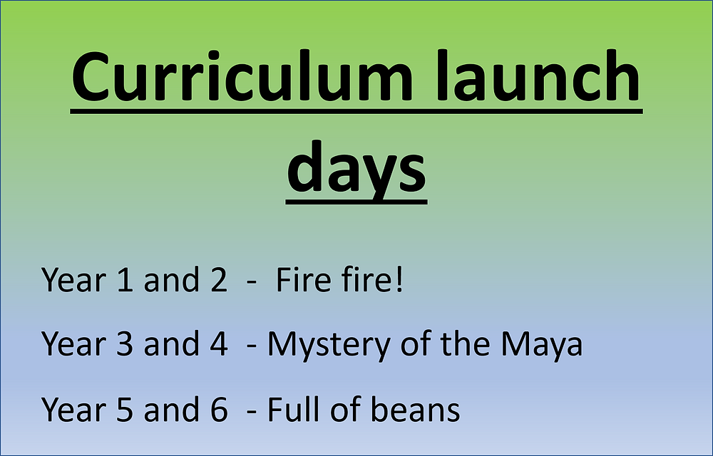 Curriculum launch days