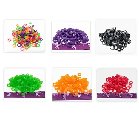 Baby Chick Bands (One Color per Pack, PK. 50) | Rogier Poultry