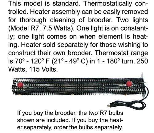 Brooder Heater | Rogier Poultry