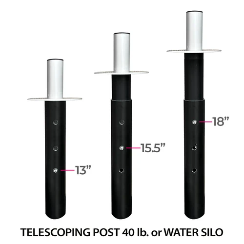 Coop Worx Telescoping Post 40lb or Water Silo | Rogier Poultry