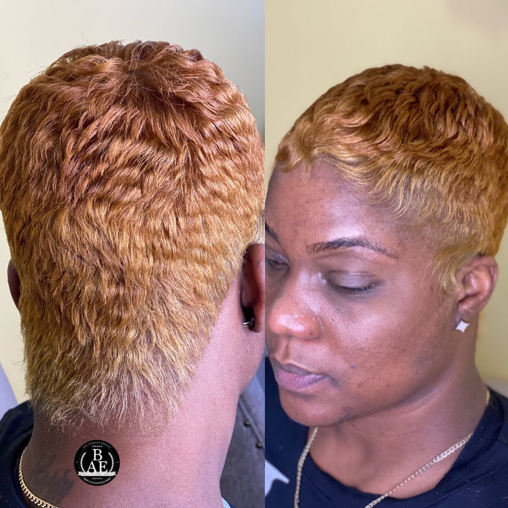 Relaxing and lightning hair, can it be done in the same day