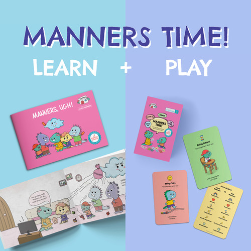 Manners Time: Learn + Play Hamper | DinoStaury