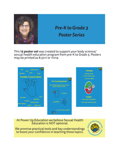 Elementary School Poster Series | Power Up Education
