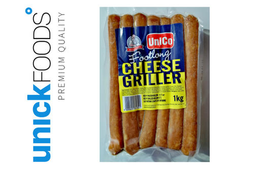 Footlong Cheese Grillers [1Kg] | Unick Foods