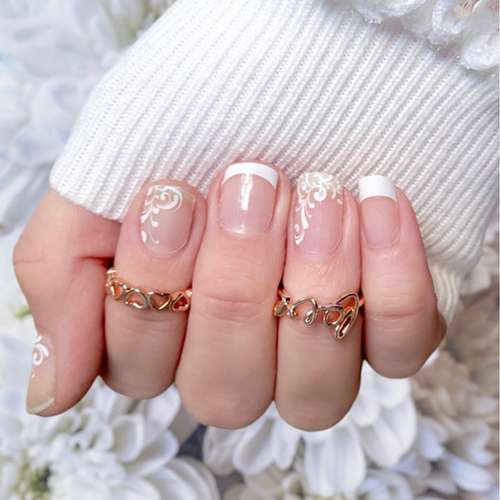 Fancy French Tips | Color Crush Nails