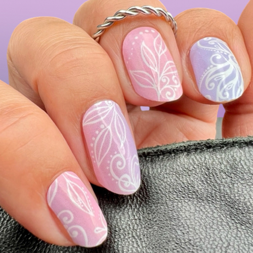 Pastel Scrolls | Color Crush Nails