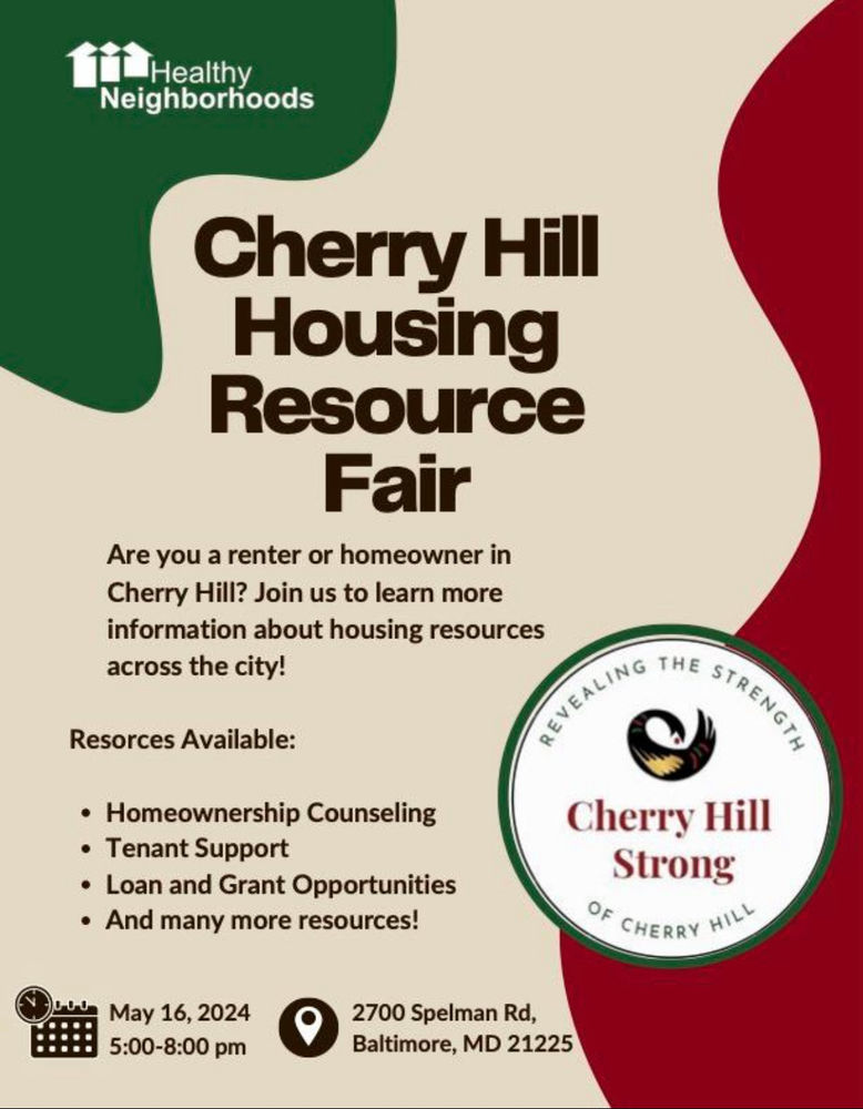 Learn about your housing options and resources! | Cherryhillstrong