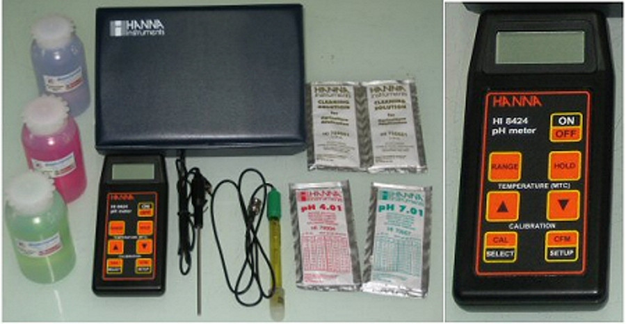 HANNA HI-8424 Portable pH Meter | PELITA DWI ASA