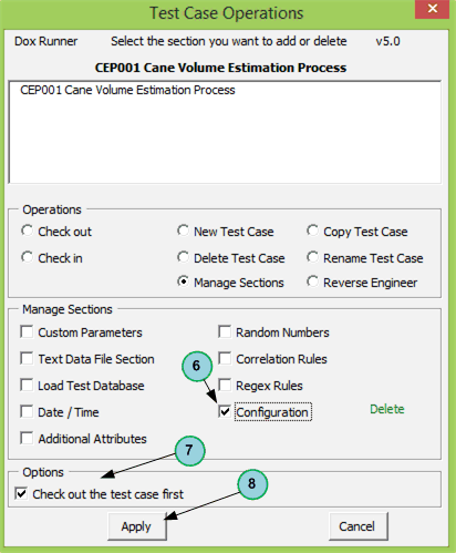 Section Management Operations | DoxRunner