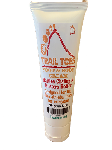 Trail Toes Anti-Blister/Anti-Chafing Foot & Body Cream (3oz Tube ...