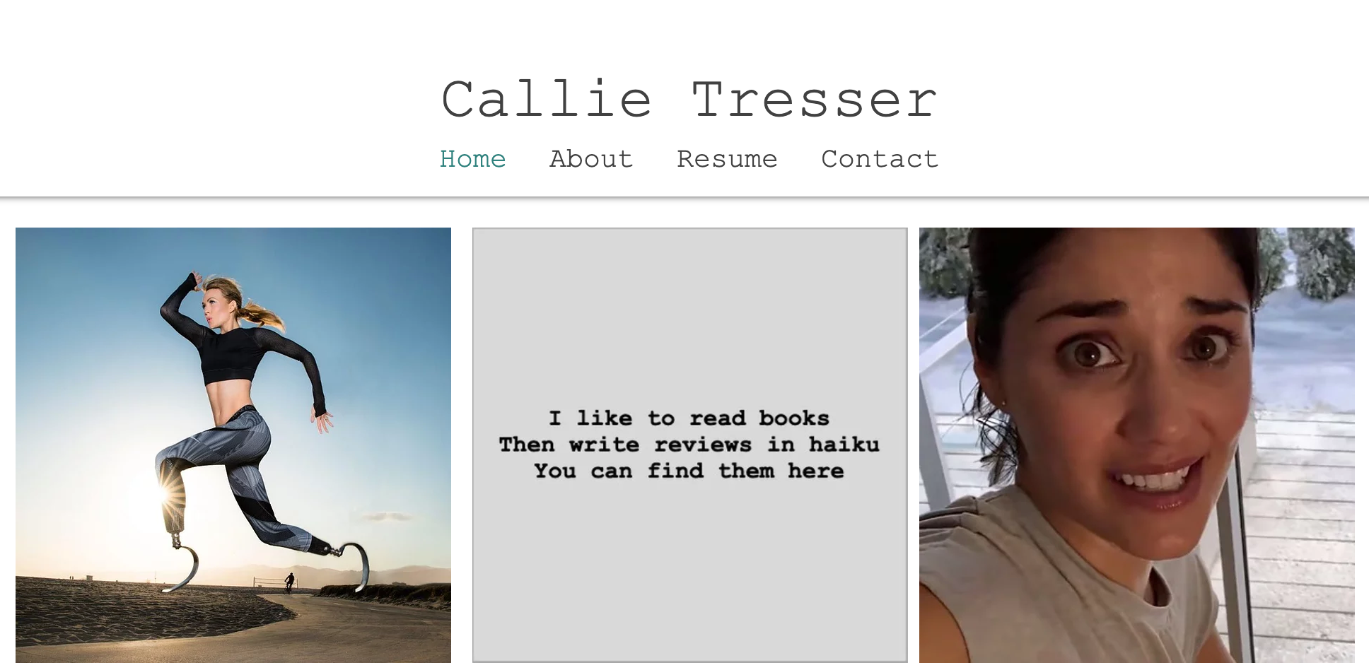 Callie Tresser | Writer and Media Professional