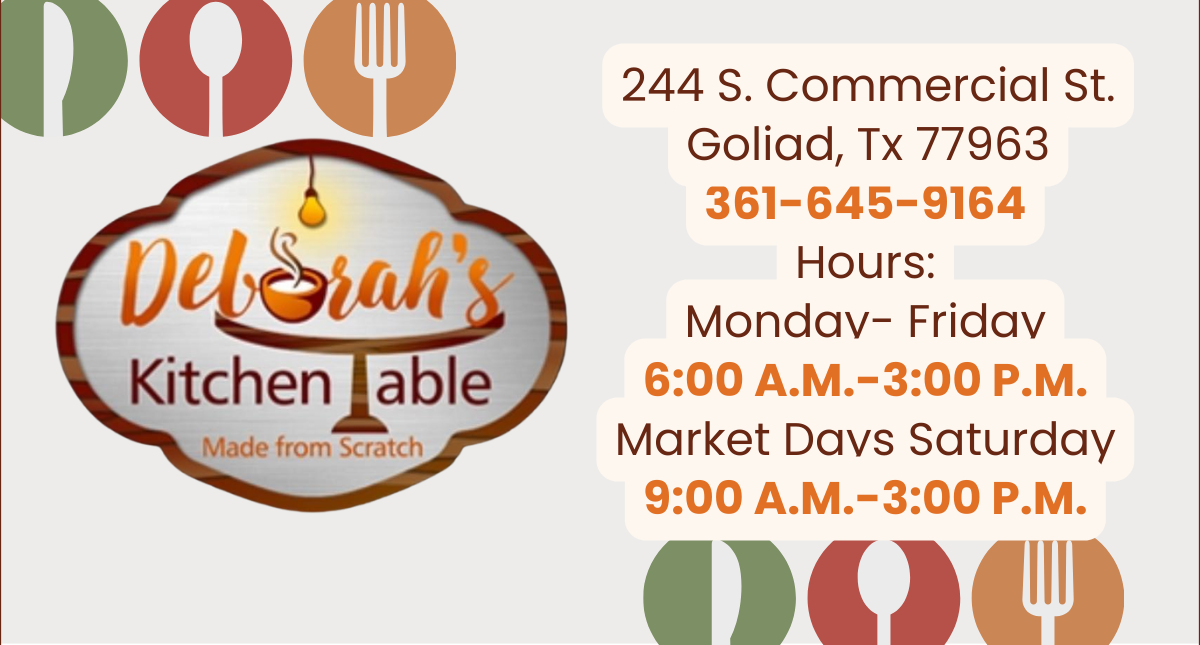 Deborah's Kitchen Table | GoliadCOC