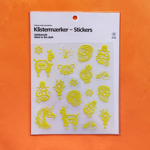 Stickers Todos los Santos - Brillan en la oscuridad | PAPELERIA BOAVIDA