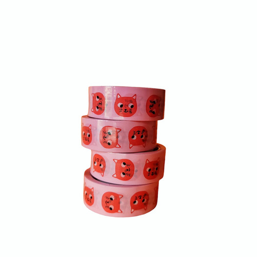 Cinta decorada - Pink Cat | PAPELERIA BOAVIDA