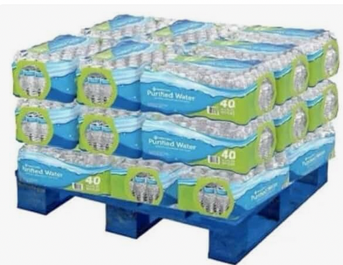 Half Pallet MM Purified Water 16.9oz - 40pk | Oushi Express LLC