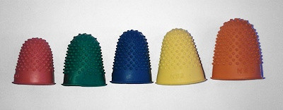 Rubber Thimbles | Top Dog Show Supplies