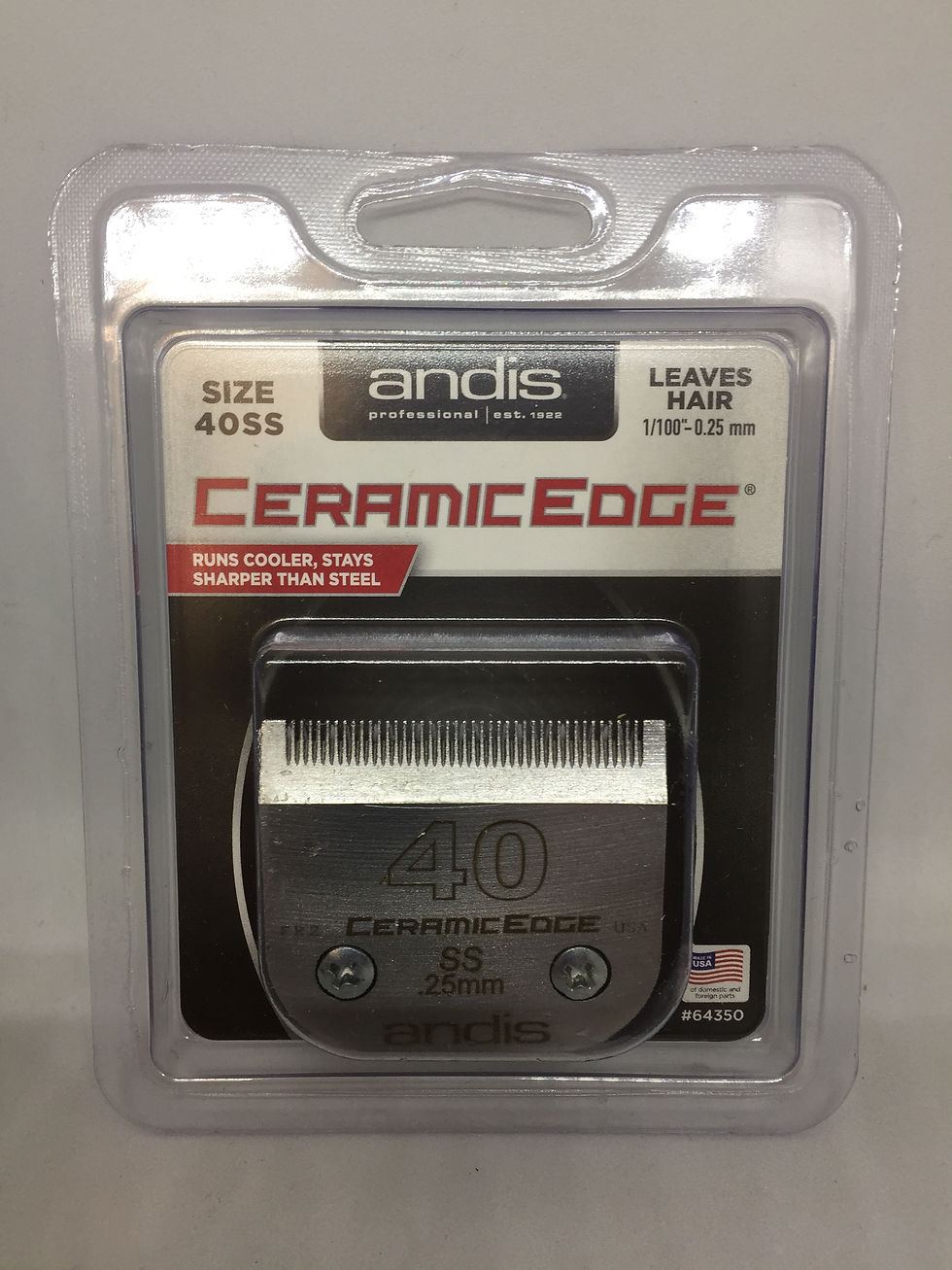 Andis Ceramic Edge Blade Size 40 SS | Topdogs