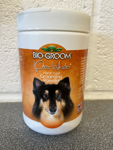 Bio-Groom Pro-White Harsh Coat Grooming Powder 8oz / 226g | Top Dog ...