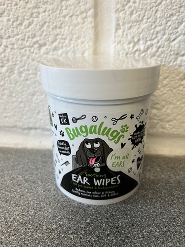 Bugalugs Ear Wipes - 100Wipes | Top Dog Show Supplies