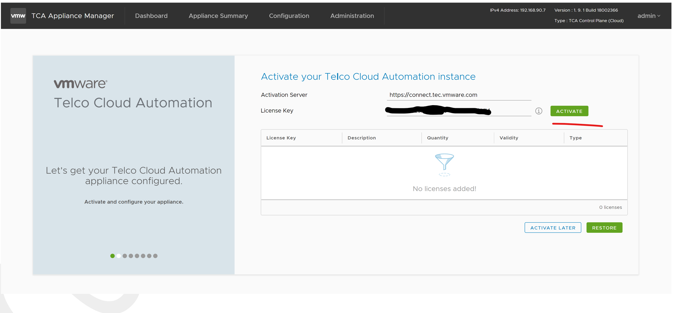Procedure To Deploy VMware Telco Cloud Automation Control Plane (TCA-CP ...