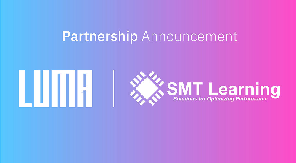 SMT Learning partners with LUMA1
